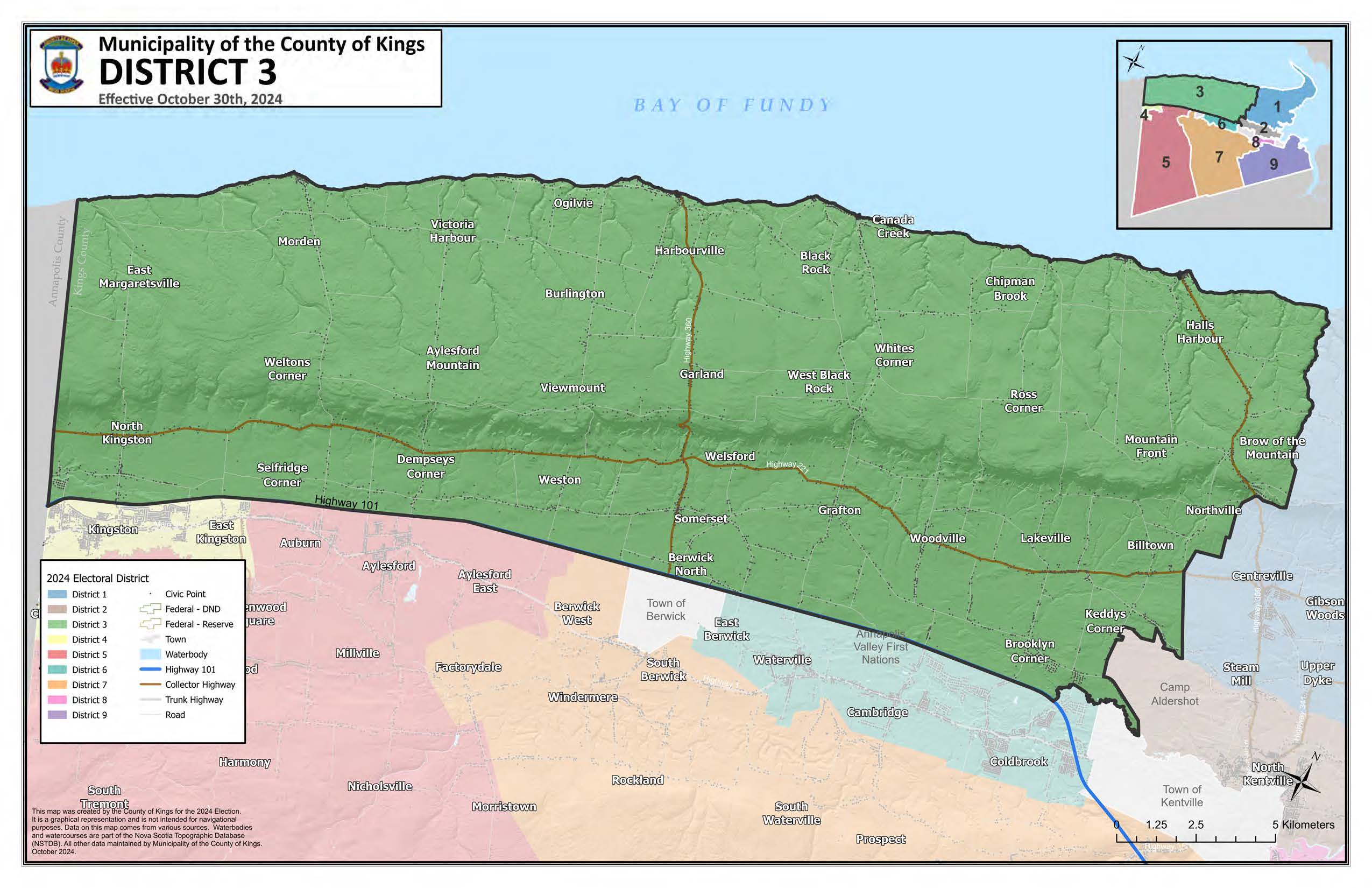 Kings County Maps - Municipality of the County of Kings